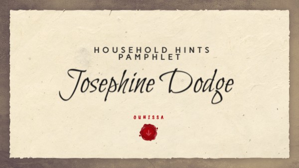 Josephine Dodge | Genially