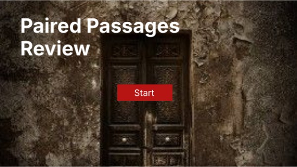 Paired Passages Review | Genially
