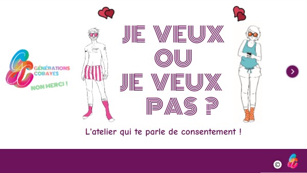 JE VEUX OU JE VEUX PAS ? | Genially