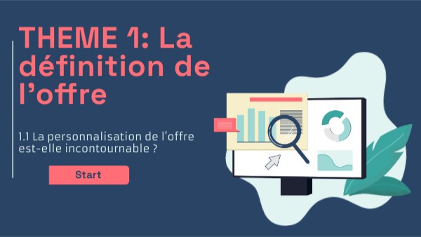 THEME 1: La définition de l'offre | Genially