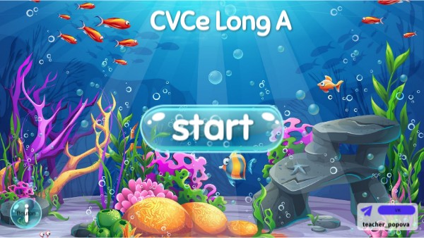 CVCe long A | Genially