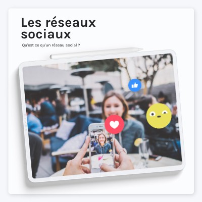 Les réseaux sociaux alex | Genially