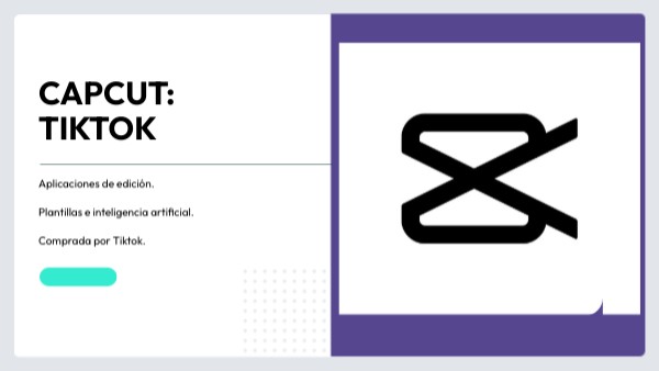 CapCut: TIKTOK | Genially