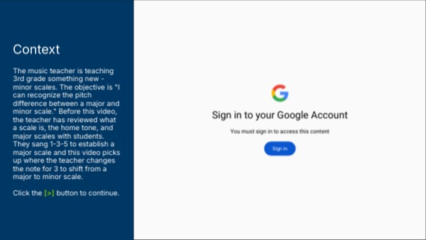 CF Teaching Anchor: 3rd Music Singing Instruction | Genially