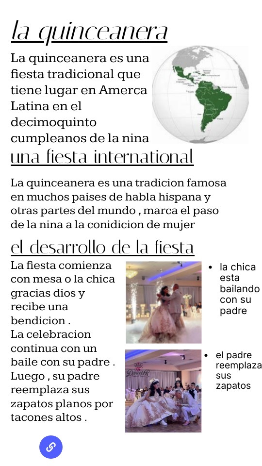 la quinceanera | Genially