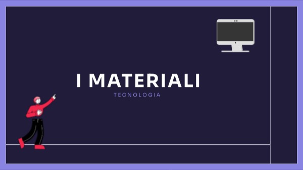 I MATERIALI | Genially