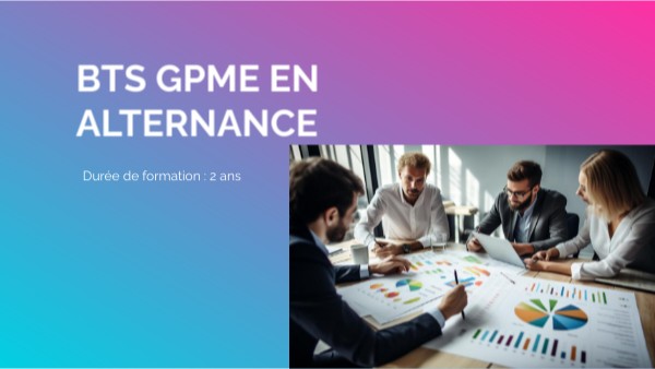 BTS GPME EN ALTERNANCE | Genially