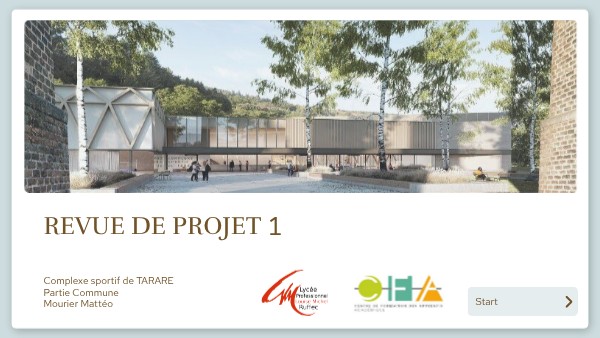 revue de projet | Genially