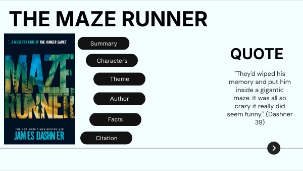MAZE RUNNER | Genially