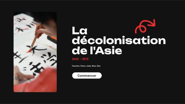 La décolonisation de l'Asie | Genially