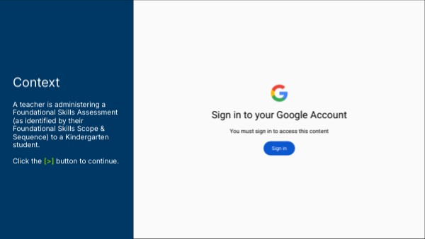 CF Assessing Anchor: K FSA Assessment | Genially