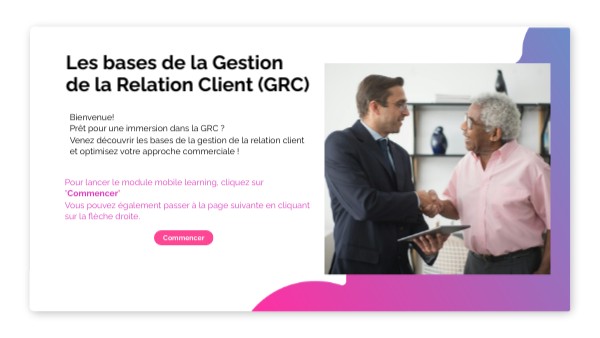 Les bases de la Gestion de la Relation Client (GRC) | Genially