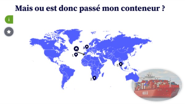 Suivi conteneur | Genially