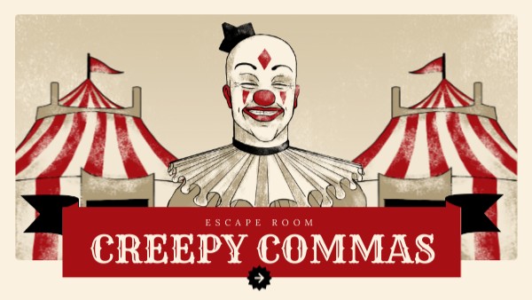 Vintage Circus Escape Room. Reving Sentences | Genially