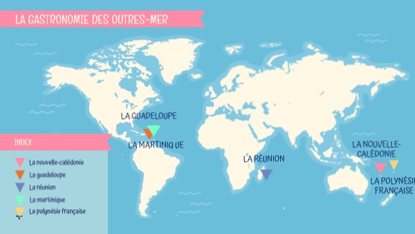 La gastronomie des outres-mer | Genially