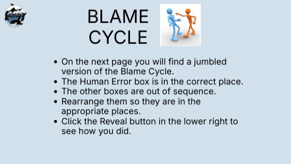 Blame Cycle | Genially