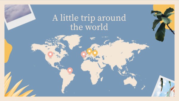 A little trip around the world | Genially