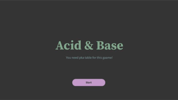 Acid & Base | Genially