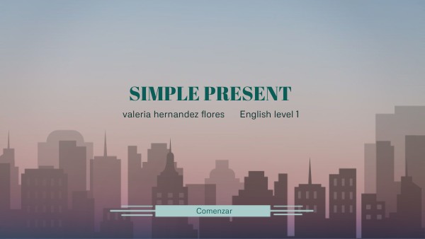 simple present | Genially