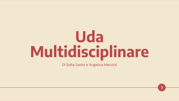 Uda Multidisciplinare | Genially
