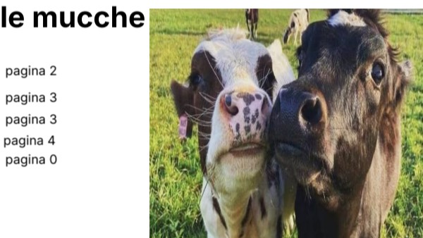 le mucche | Genially