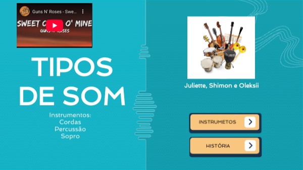 Tipos de som | Genially