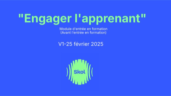 "Engager l'apprenant" | Genially