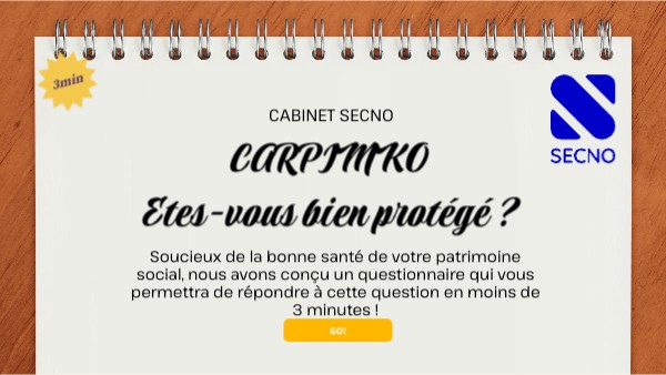 CARPIMKO Etes-vous bien protégé ? | Genially
