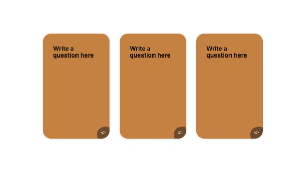 Write a question here | Genially