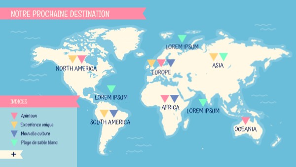 NOTRE PROCHAINE DESTINATION | Genially