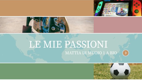 le mie passioni | Genially