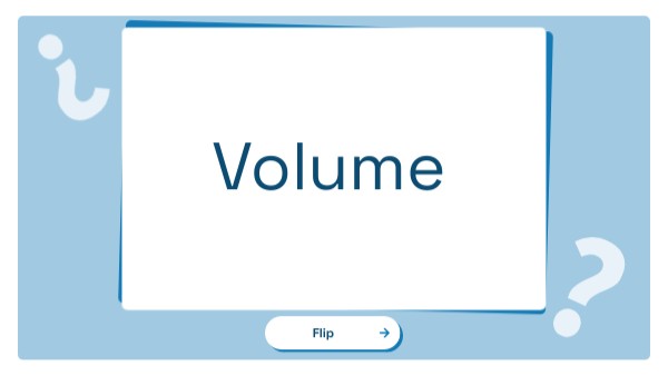 Volume, Mass, Area | Genially