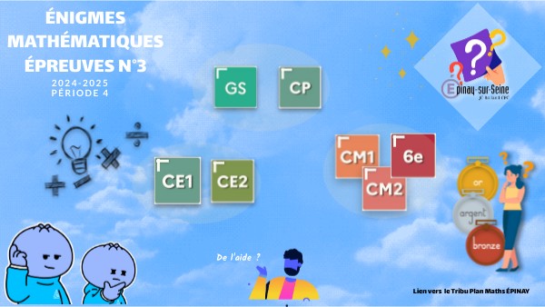 Epreuves 3-2025 | Genially