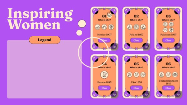 Inspiring Women Flipcards | Genially