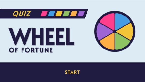 WHEEL of FORTUNE | Genially