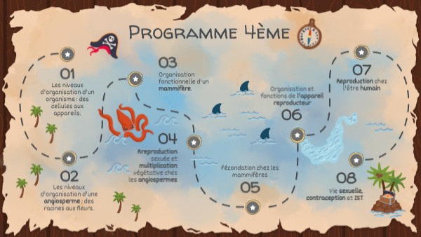 Programme 4ème | Genially