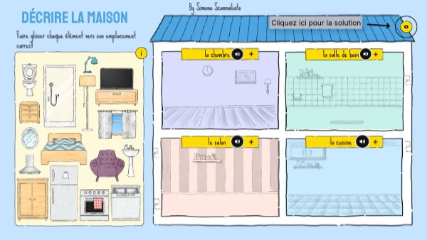 DéCRIRE LA MAISON | Genially