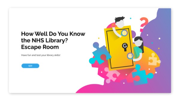 How Well Do You Know the NHS Library? Escape Room | Genially