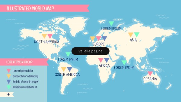 ILLUSTRATED WORLD MAP | Genially