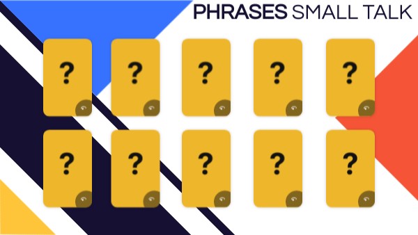 small talk_dialogue | Genially