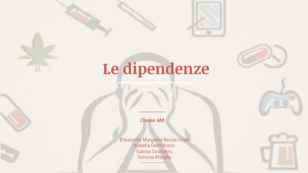 Le dipendenze | Genially