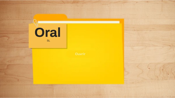 Oral | Genially