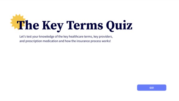 The Key Terms Quiz | Genially