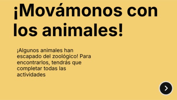¡Movámonos con los animales! | Genially
