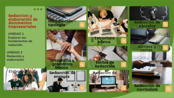 Redaccion y elaboración de documentos Empresariales | Genially