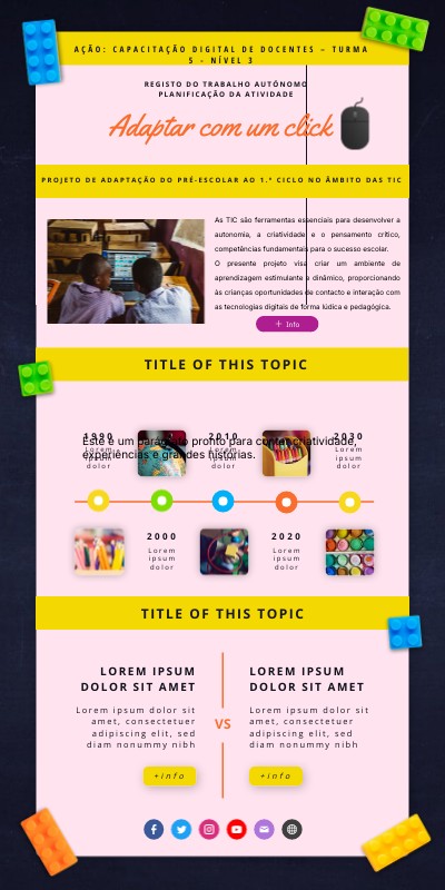 Adaptar com um click | Genially