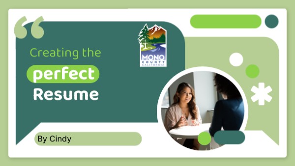 Perfect Resume | Genially