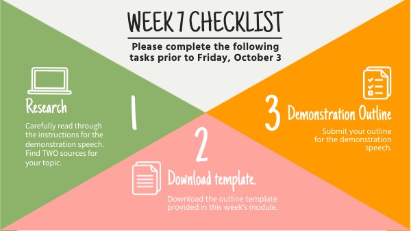 Module 6 Checklist | Genially