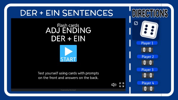 DER + EIN SENTENCES | Genially