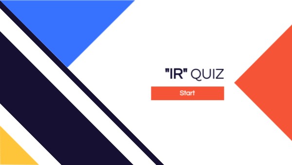 "IR" QUIZ | Genially